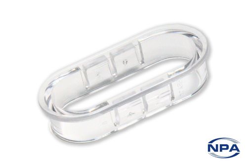 Hole Plug Oval Window Clear | NPA