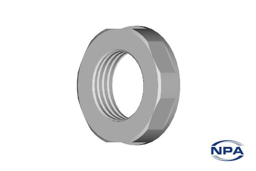 Lock Nut NPT Thread Grey | NPA