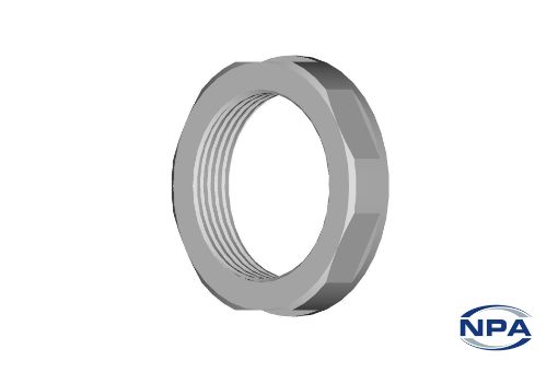Lock Nut NPT Thread Grey | NPA