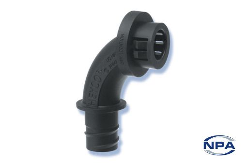 Conduit Fitting Heyco-Flex Quick Twist Black | NPA
