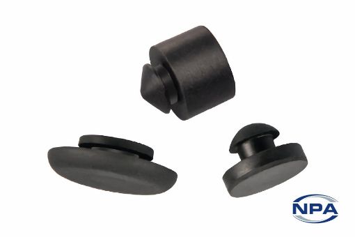 Bumper Feet Snap-in Black | NPA