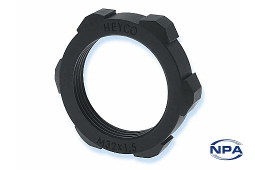 Lock Nut Metric Thread Black | NPA