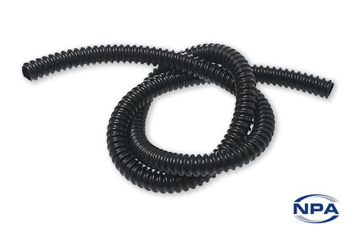 Flexible Conduit (Sold by 30m Roll) Liquid Tight (Heyco-Flex II) Black ...