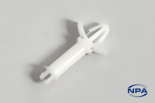 PCB Support Locking Barb, Snap Mount Natural | NPA