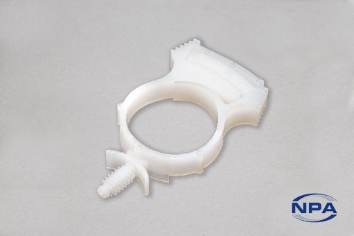 Hose Clamp Fin Clip Base Natural | NPA