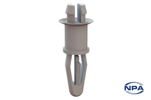 PCB Support Snap Lock, Bayonet Nose Natural | NPA