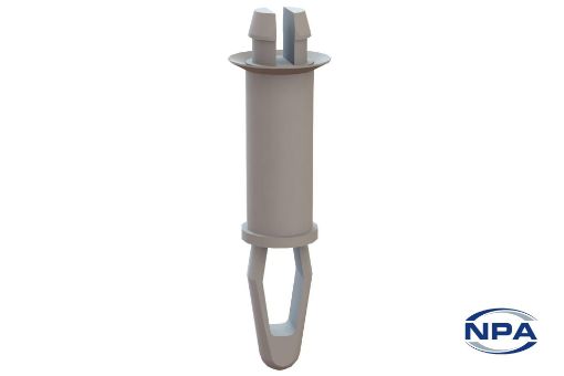 PCB Support Snap-in, Bayonet Natural | NPA