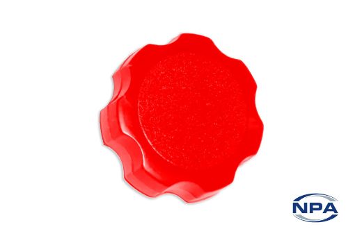 Knob Flowerette Red | NPA