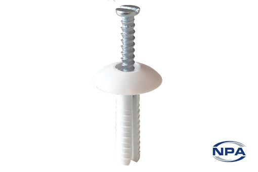 Rivet Anchor With Steel Drive Pin Natural | NPA
