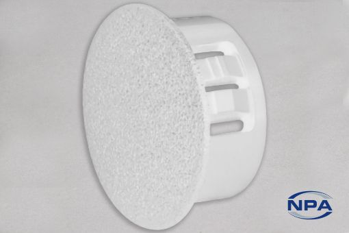 Hole Plug Dome White | NPA