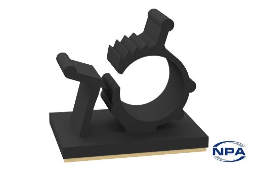 Cable Clamp Adjustable Black | NPA