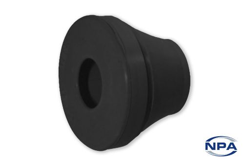 Liquid Tight Bushing Snap-In Black | NPA